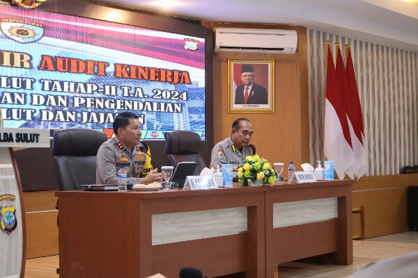 TRIBRATA – Kapolda Sulut Tutup Audit Kinerja Tahap II Tahun Anggaran 2024