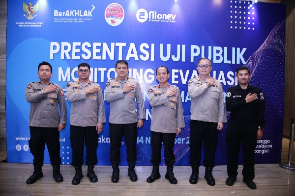 TRIBRATA – Lakukan Uji Publik Monev KIP, Begini Capaian Keterbukaan Informasi Publik Polri